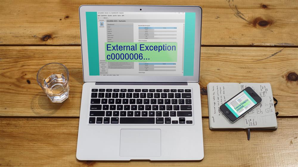 EULANDA® Software - Externe Exception C0000006